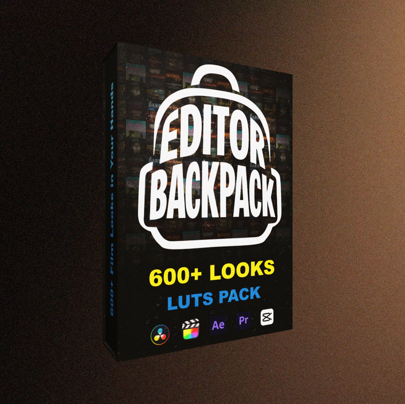 EB LUTs Pack Vol.1 – Editor Backpack